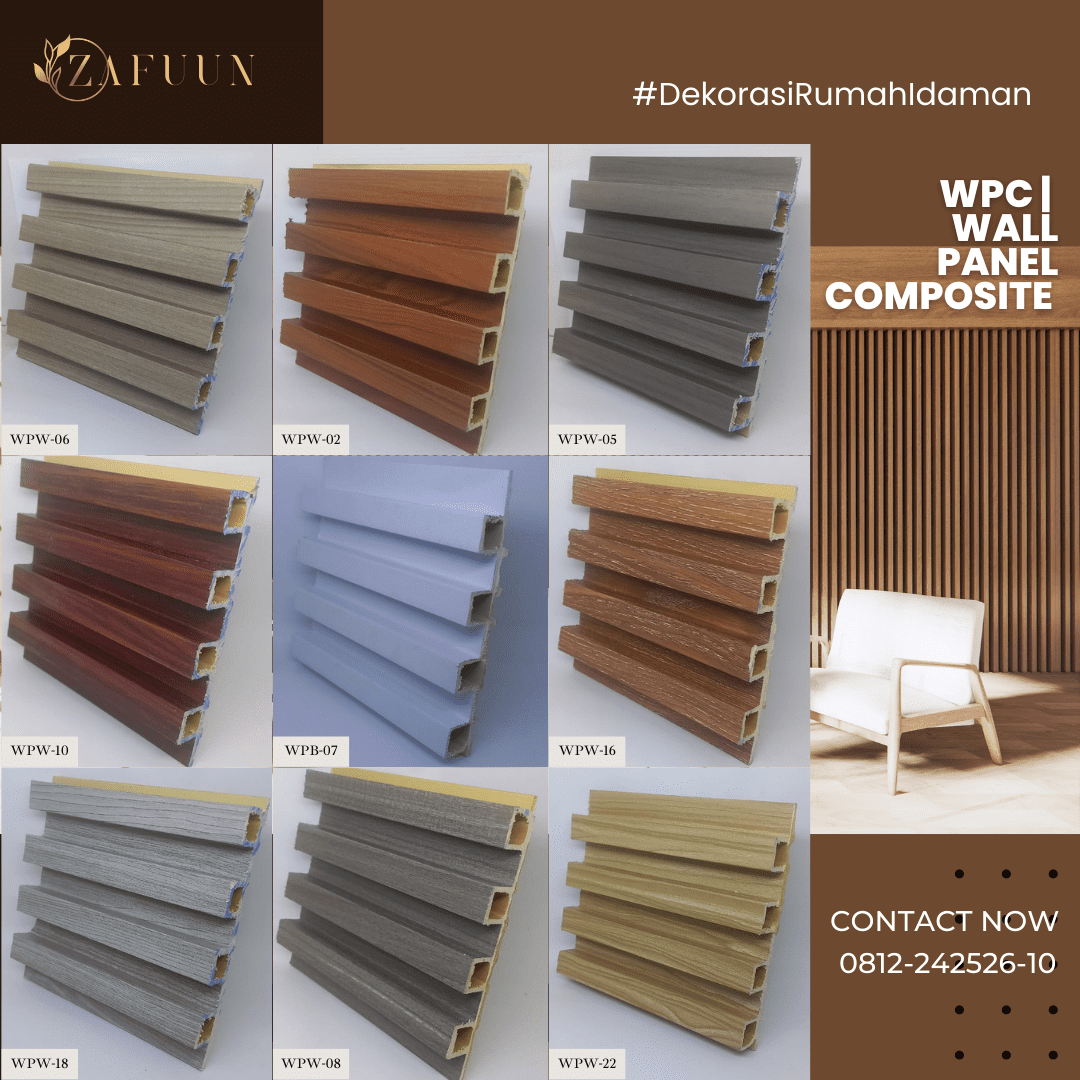 Pasang Wall Panel Bandung 0812-24252610 - Dinding WPC | CanopyBandung.Com